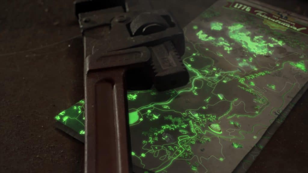 Glow in the dark map - Fallout 76 Mod download