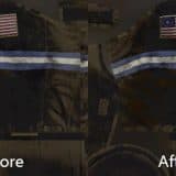Pre-war US flag for the Responders uniforms - Fallout 76 Mod download
