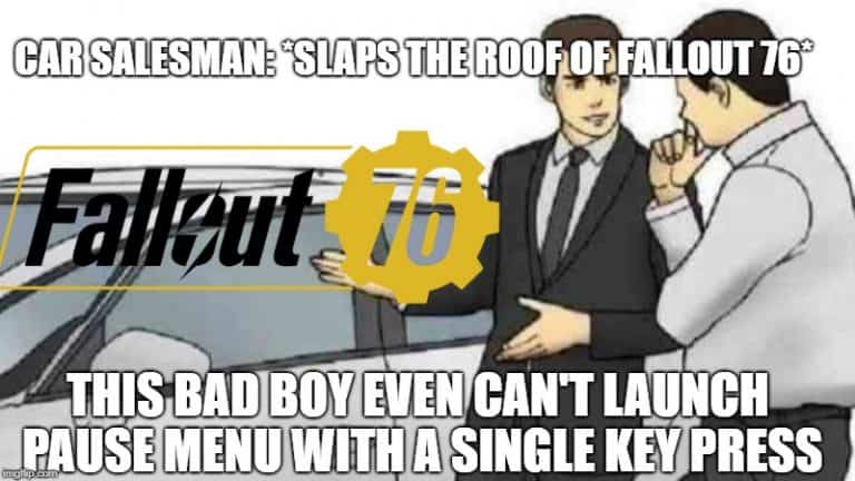 Fast Pause Menu Hotkey - Fallout 76 Mod download