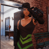 Tattered Dress - 4k Multicolored Edition - Fallout 76 Mod download