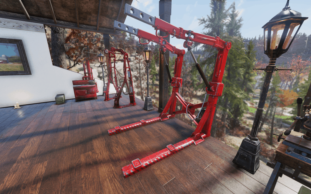 Red Power Armor Stations - Fallout 76 Mod download