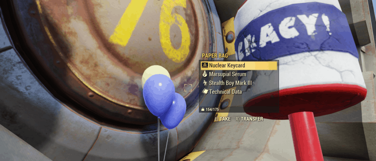 Make Balloons Not Bags - Fallout 76 Mod download