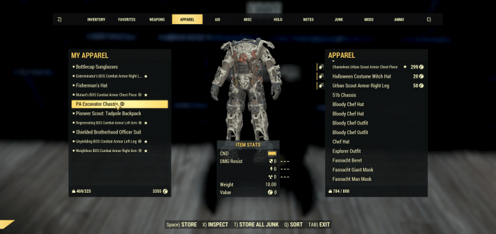 Power Armor Clean HUD - Fallout 76 Mod download