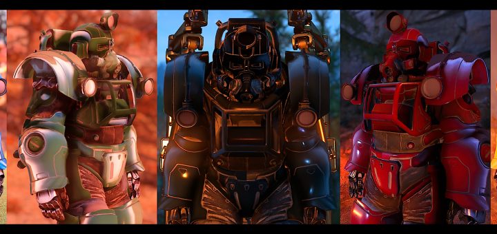 Scout Armor paintjobs - Fallout 76 Mod download
