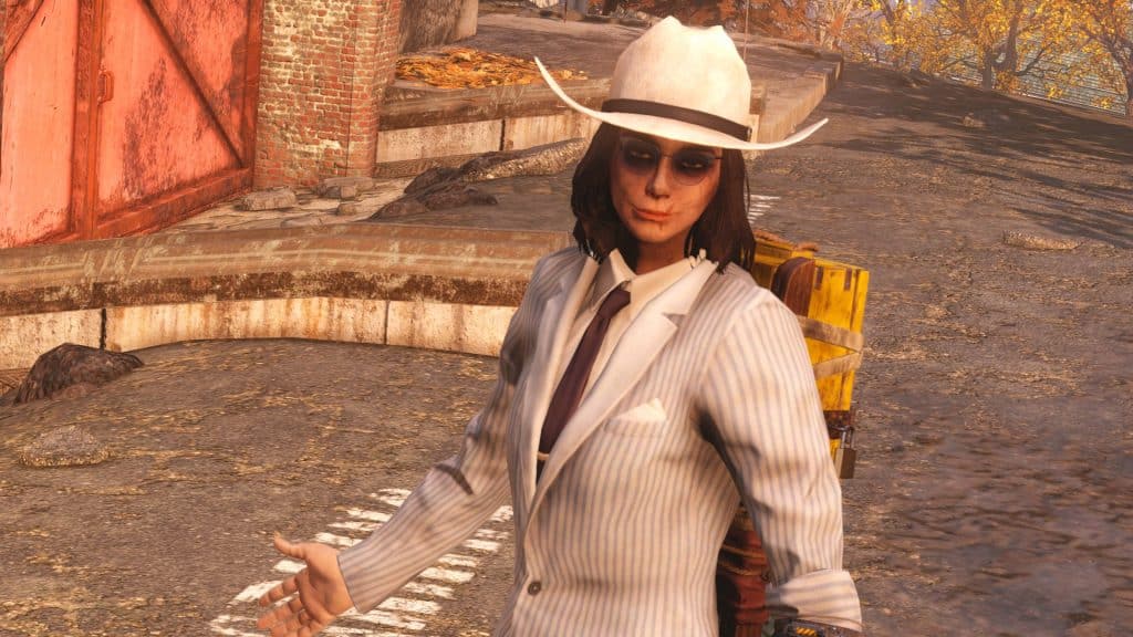 White Caravan Trader Hat - Fallout 76 Mod download