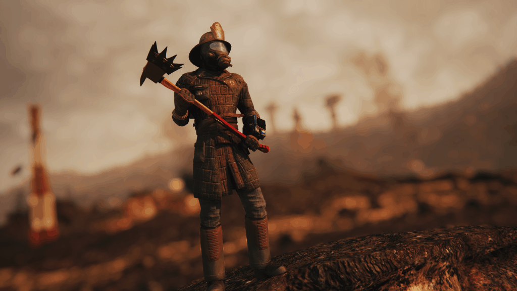 Firebreathers Uniform Retexture - Fallout 76 Mod download