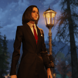 Clean Black Mobster Suit - Fallout 76 Mod download