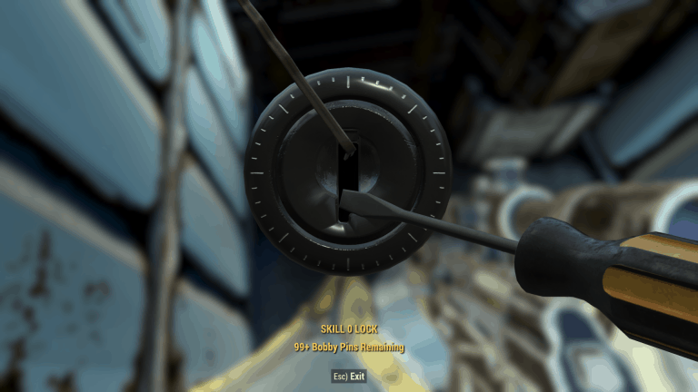 Lockpicking Interface - Newer with Markings - Fallout 76 Mod download