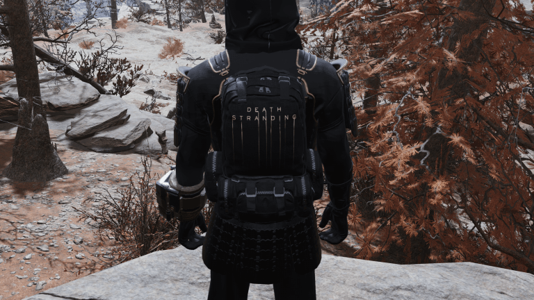 Death Stranding Secret Service Backpack - Fallout 76 Mod download