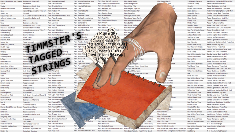 TTS - Timmster's Tagged Strings - Fallout 76 Mod download