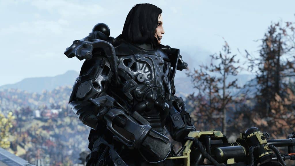 Dark PA Frame and Jetpack - Fallout 76 Mod download