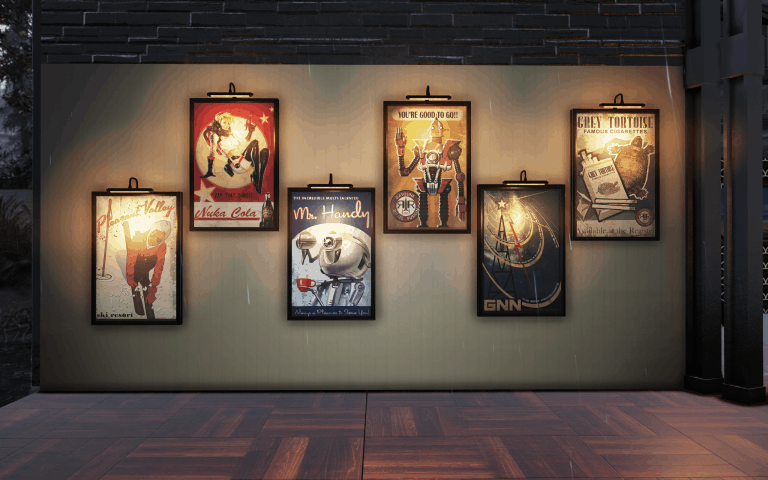 HD Posters and Poster Frames - Fallout 76 Mod download