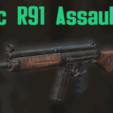 R91 Assault Rifle - Fallout 76 Mod download