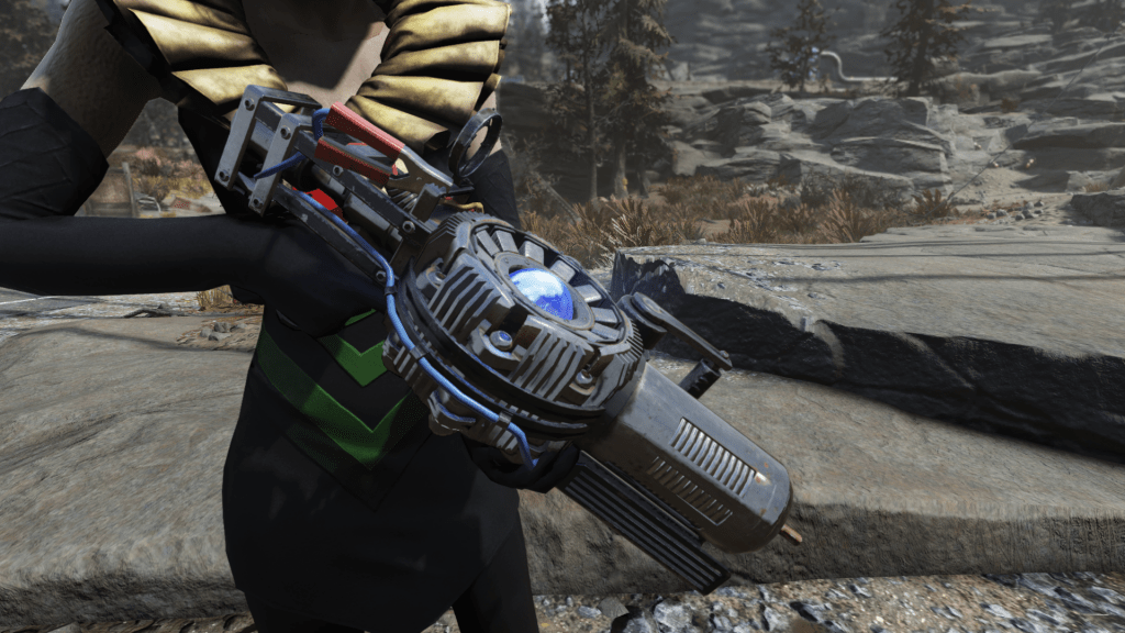 Tesla Rifle Retexture - Yellow Paint Remover - Fallout 76 Mod download