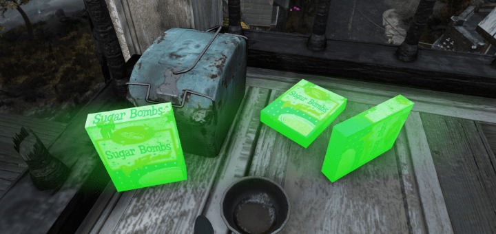 Paper Bags Glow - Fallout 76 Mod download