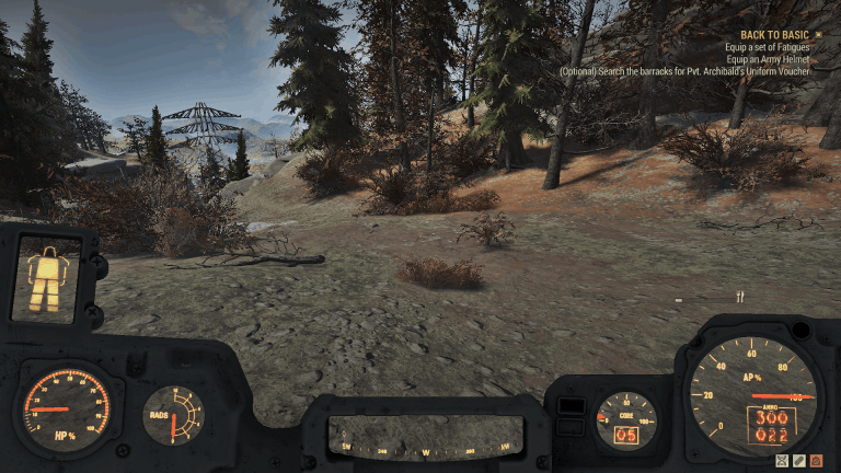 Power Armor Hud - Full Vignette - Fallout 76 Mod download