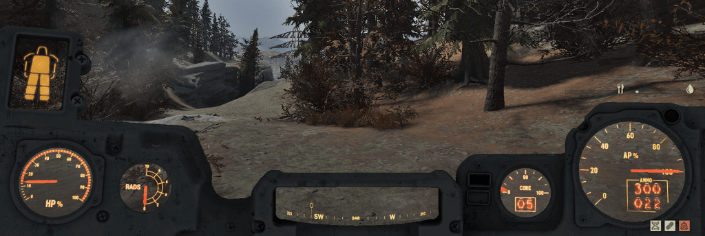 Power Armor Hud - Full Vignette - Fallout 76 Mod download