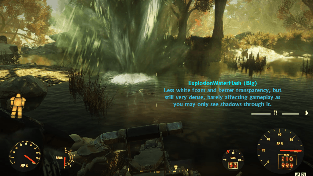 Explosion Water Splash - Fallout 76 Mod download