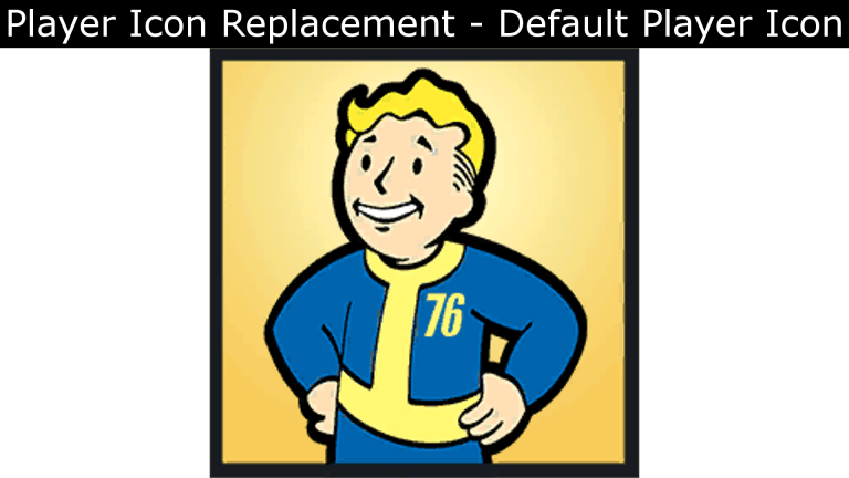 Player Icon Replacement - Default Player Icon - Fallout 76 Mod download