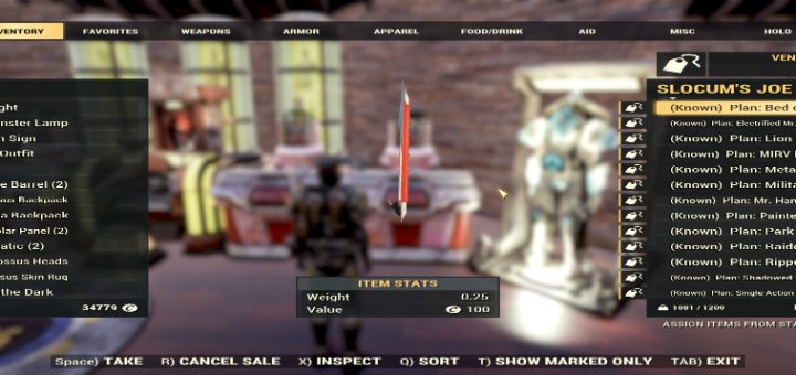 Better Inventory - Fallout 76 Mod download