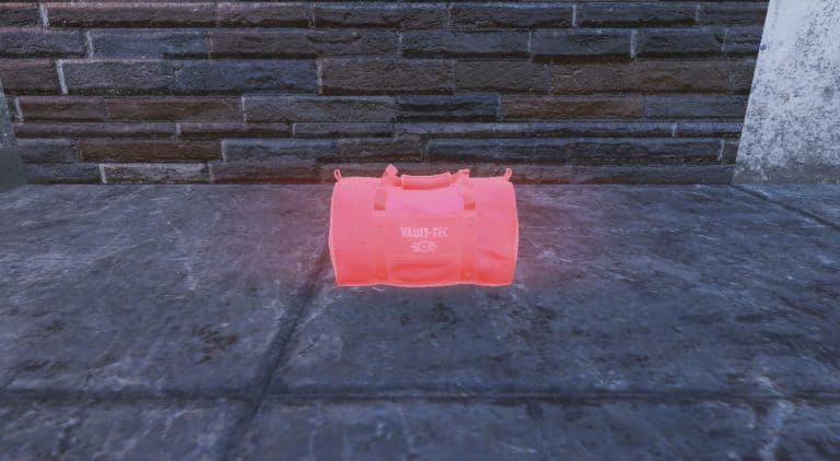 Glowing Loot Bags - All Bags - Fallout 76 Mod download