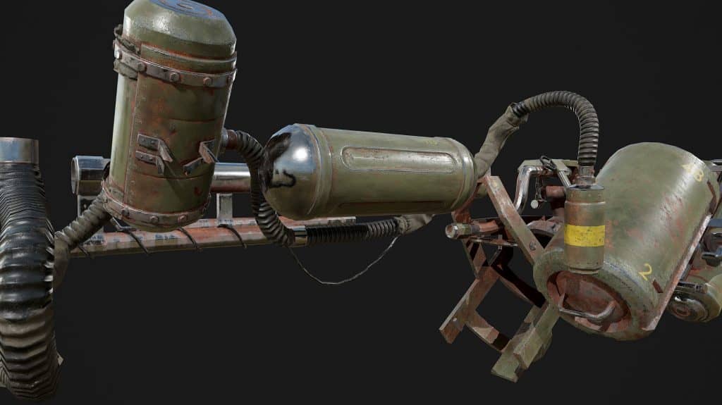 Army Green Flamer - Fallout 76 Mod download