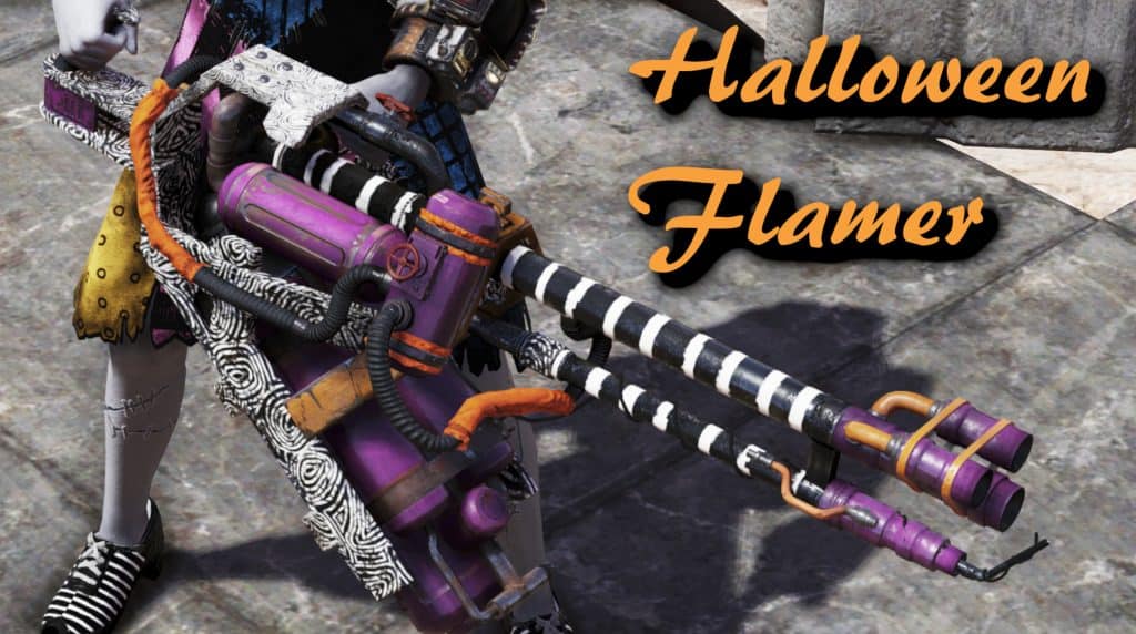 Halloween Flamer - Fallout 76 Mod download