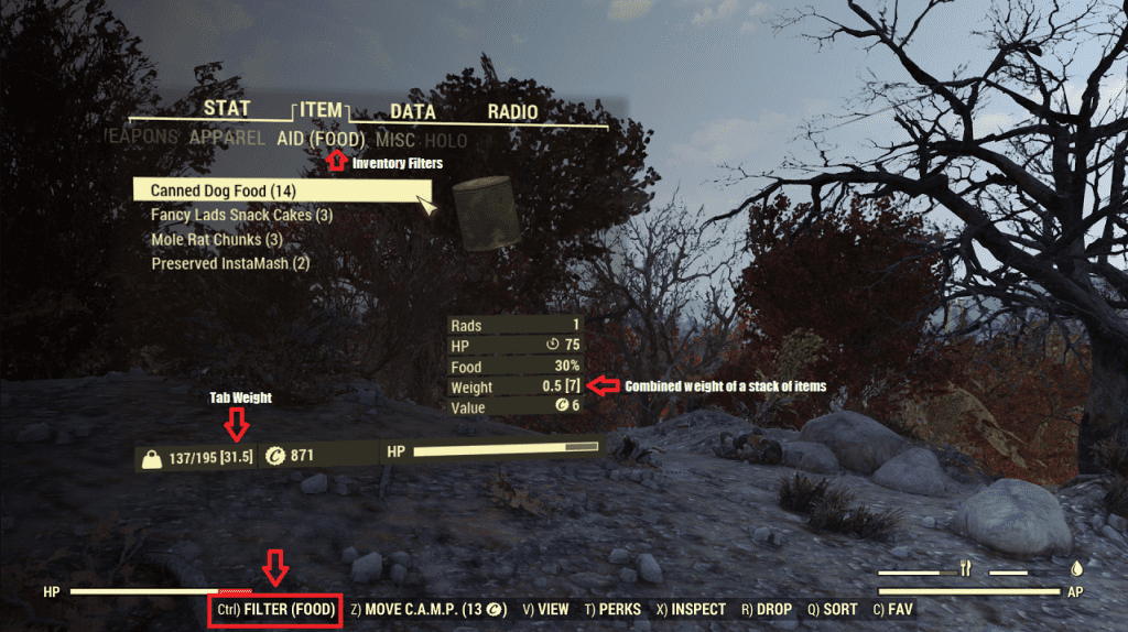 Better Inventory - Fallout 76 Mod download