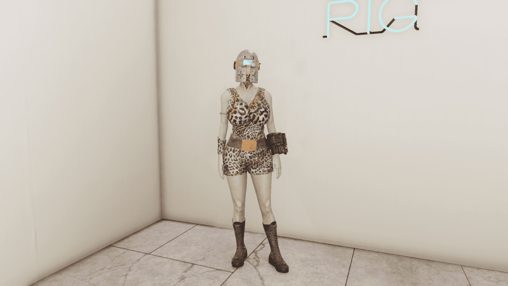 Strongwoman Outfit - Fallout 76 Mod download