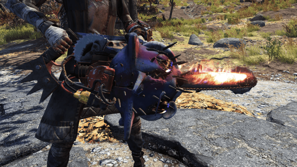 Junkyard Fuzzy Chainsaw Re-Skin - Fallout 76 Mod download