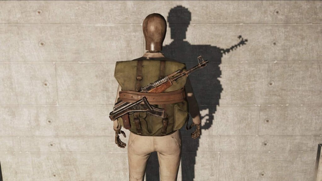 Backpack with attached Handmade - Fallout 76 Mod download