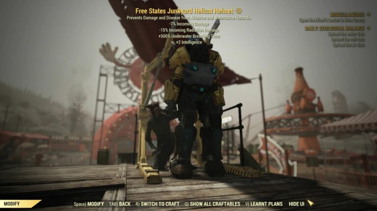 Workbench quick repair - Fallout 76 Mod download