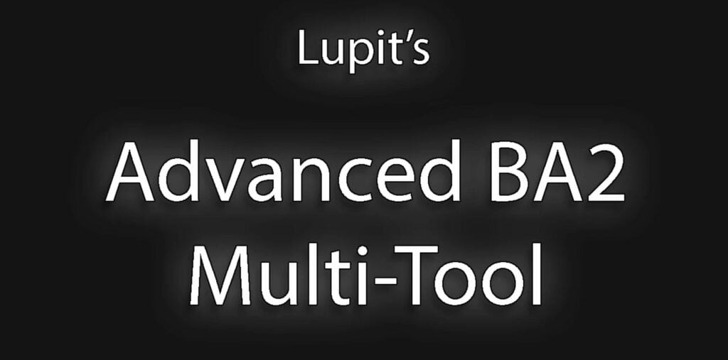 Lupit's Advanced BA2 Multitool Lite - Fallout 76 Mod download