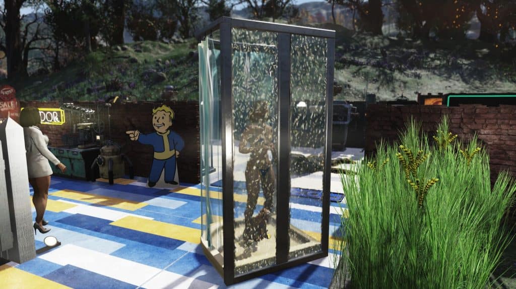 Transparent Shower Curtains v1.0 - Fallout 76 Mod download